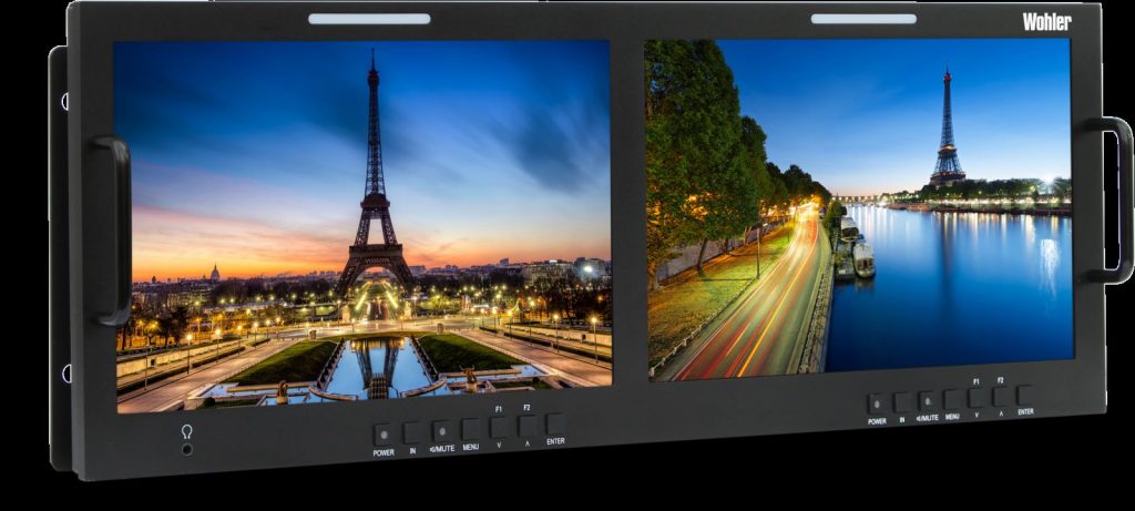 RM-4210WS-3G2: Dual 10-Inch Widescreen LCD Video Monitor