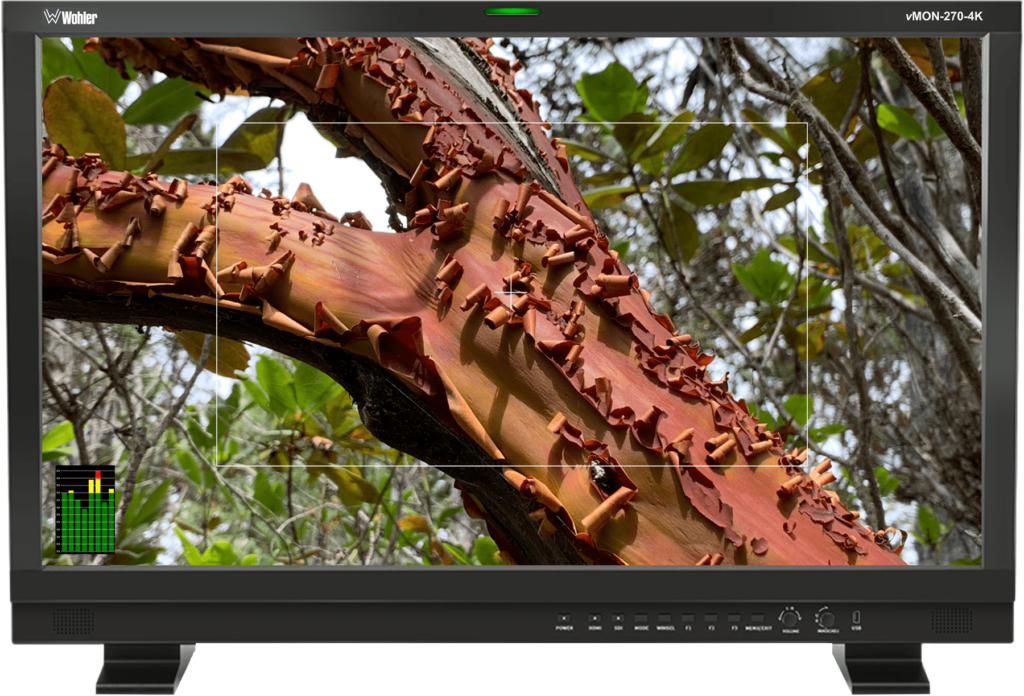 vMON-270-4K: 27-Inch 4K Video Monitor