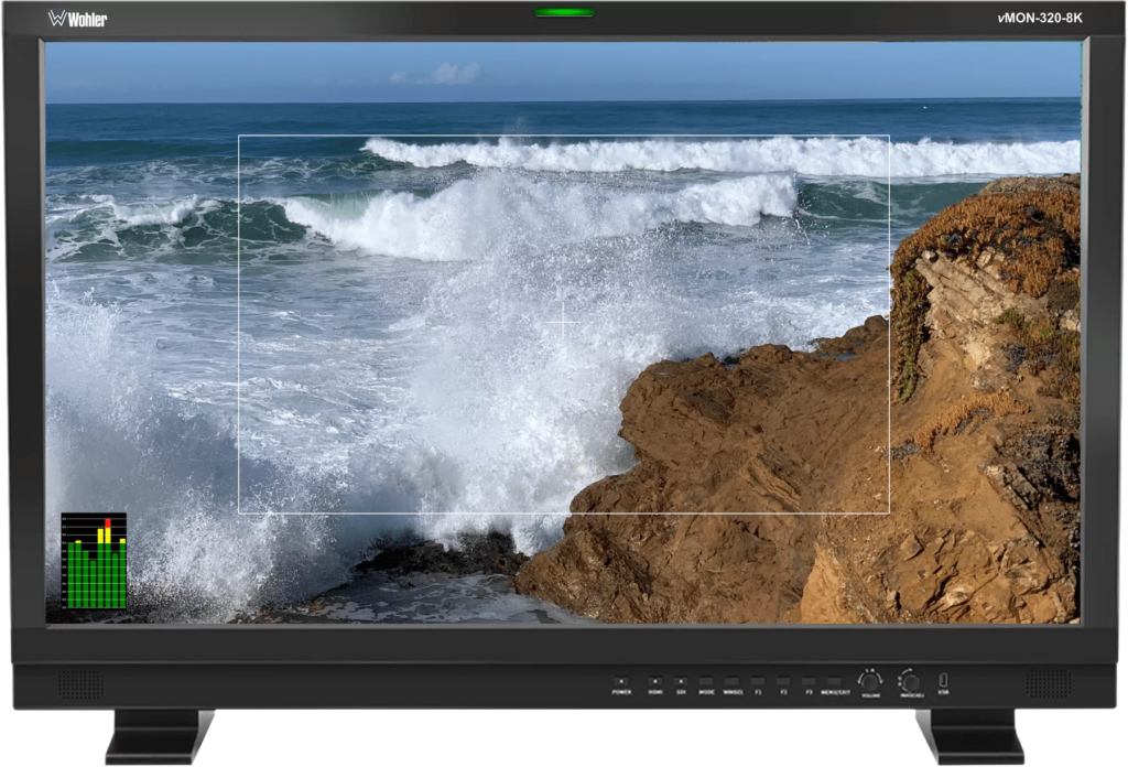 vMON-320-8K: 32.5-Inch 8K Video Monitor