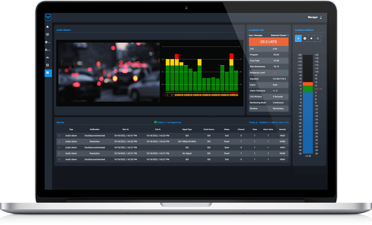 MAVRIC Remote Monitoring | Global Audio & Video Monitoring